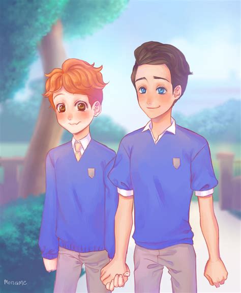 In A Heartbeat Sherwin And Jonathan By Mo Na Me On Deviantart