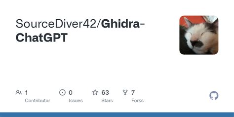 Github Sourcediver42ghidra Chatgpt