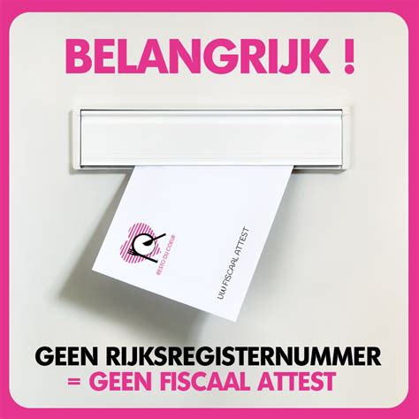 Nieuwe Regelgeving Aangenomen Voor De Fiscale Attesten