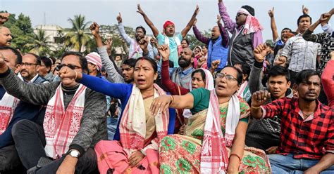 Citizenship Act Protests Curfew Relaxed In Guwahati Schools Offices