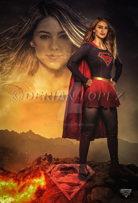 Kenna James As Supergirl By Derianl On Deviantart