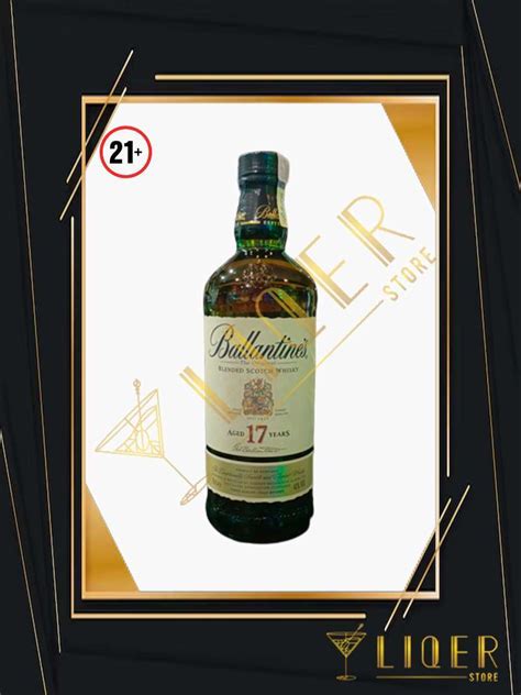 Jual Ballantines 17 Years Blended Scotch Whiskey Whisky Botol 750ml