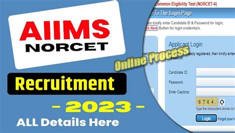 AIIMS NORCET Recruitment 2023 Apply Online For 3055 Posts Nursing