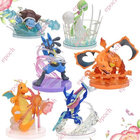 Jual Epoch Patung Pokemon Greninja Pvc Ornamen Rumah Umbreon Mewtwo