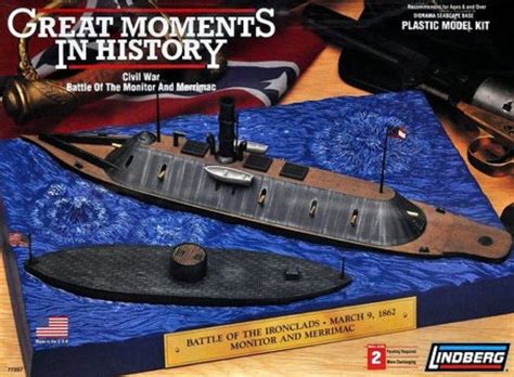 New Lindberg Civil War Great Moments In History Monitor And Merrimac