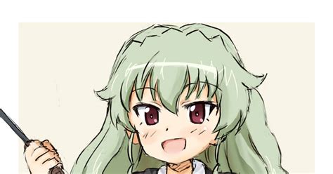 ガールズandパンツァー 髪下ろしドゥーチェ Ma 2のイラスト Pixiv