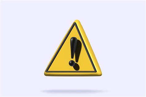 3d Alert Notification Icon Isolated On Background Negative Check List Button Choice For False