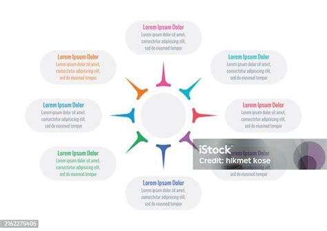 교육 잡지 인터넷 연례 보고서 비즈니스를 위한 인포그래픽 템플릿입니다 벡터 인포 그래픽 템플릿입니다 여덟 단계 브리핑 템플릿 8에 대한 스톡 벡터 아트 및 기타 이미지