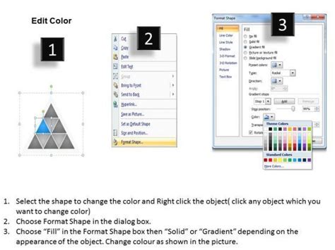 Business Process Diagram Chart Triangular Developing Plans Ppt PowerPoint Slide