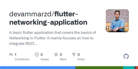 Github Devammarzdflutter Networking Application A Basic Flutter Application That Covers The