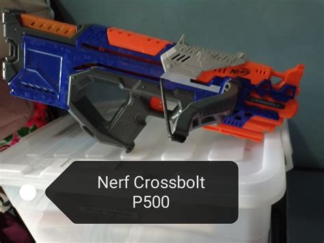 Nerf Crossbolt Hobbies And Toys Toys And Games On Carousell