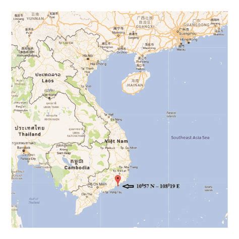 Vietnam Map Phan Thiet Desiri Gwendolin
