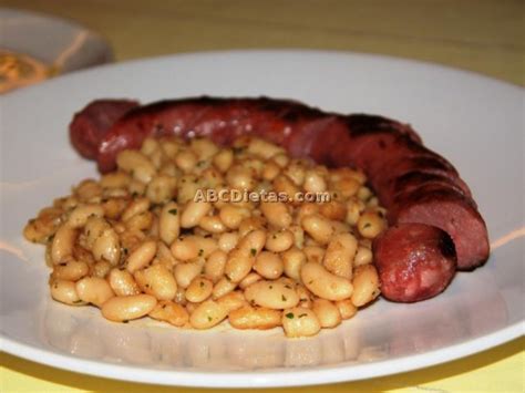Judías con butifarra Butifarra amb seques ABCDietas