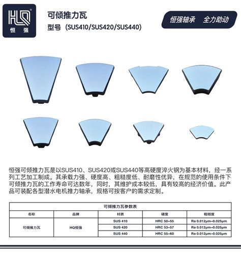 推力瓦 型号SUS410