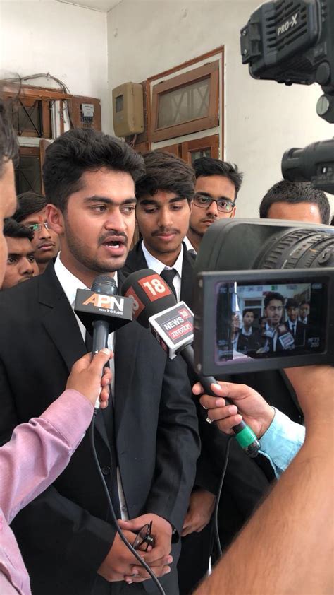Shashwat Pratap Singh On Linkedin Facing Media After Success Of First Pil