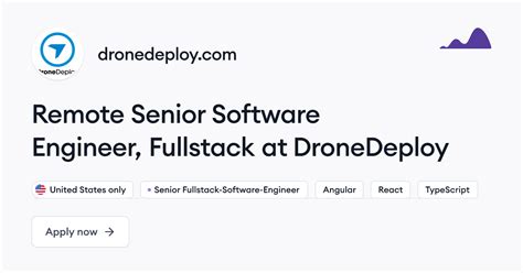 Dronedeploy Hiring Senior Software Engineer Fullstack • Remote Work From Home Himalayas