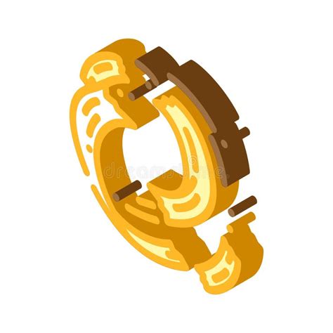 Sawdust Wood Pellets Isometric Icon Vector Illustration Stock Vector Illustration Of Sawdust