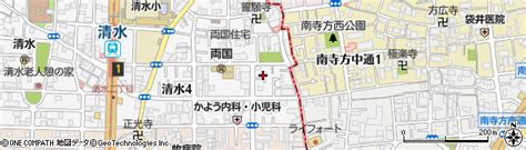 大阪府大阪市旭区清水4丁目5 5 13の地図 住所一覧検索｜地図マピオン