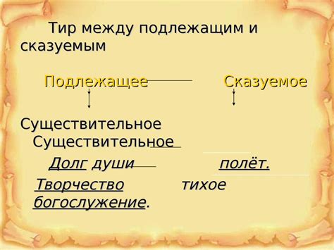 Тире в простом предложении Online Presentation