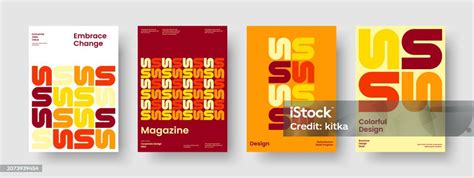 Template Flyer Modern Tata Letak Brosur Terisolasi Desain Laporan