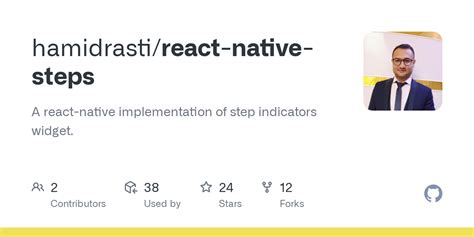 GitHub Hamidrasti React Native Steps A React Native Implementation