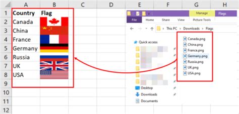Ways To Insert A Country Flag In Excel Cell How To Excel