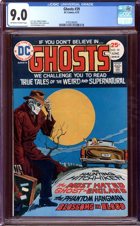 Ghosts 39 Cgc 90 Owwh Pages Reeces Rare Comics