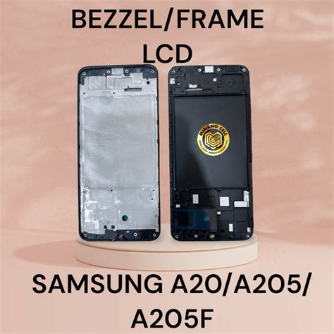 Jual Bezzel Frame Lcd Tulang Tengah Samsung A A A F Shopee Indonesia