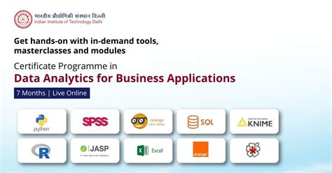 Iitd Data Analytics Course Data Analytics For Business Applications