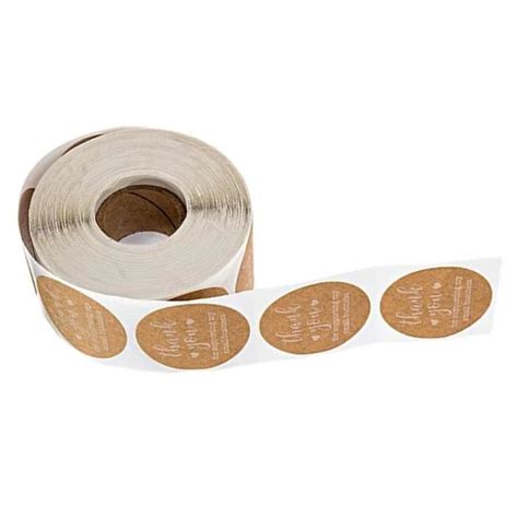 1 Rouleau Autocollants d enveloppe Gommettes de Cadeaux Étiquettes d
