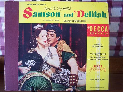 Themes From The Score Of Cecil B Demilles Samson And Delilah Amazon