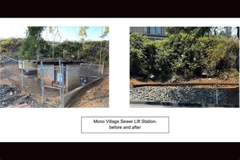 Mono Village Lift Station Bypass Project Completed