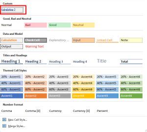 How To Apply Calculation Style In Excel
