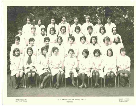 Photo De Classe Classe De 1e M Lycée Albert Thomas De 1964 Lycée