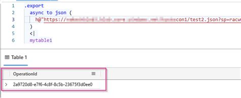 Azure Data Explorer Cant Export Query Result To Storage Blob With