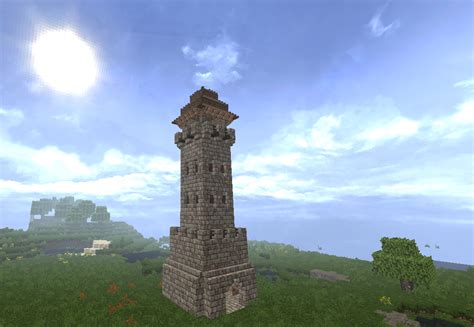 Medival Outpost Tower Minecraft Map