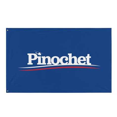 Pinochet Helicopter Flag Mostly Peaceful Merch