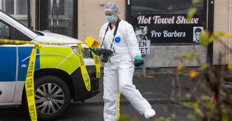 Horror On Salford Street As Gunman On Motorbike Opens Fire Yards From