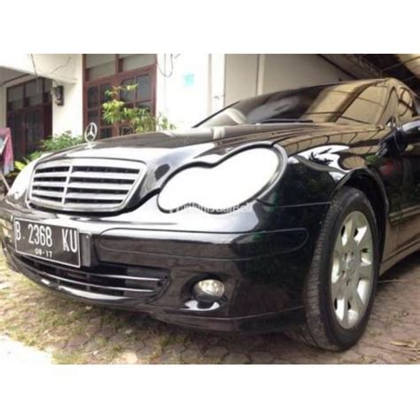 Mercedes Benz Mercy Cdiclass Seri C230 Elegance Triptonic 2007 Hitam