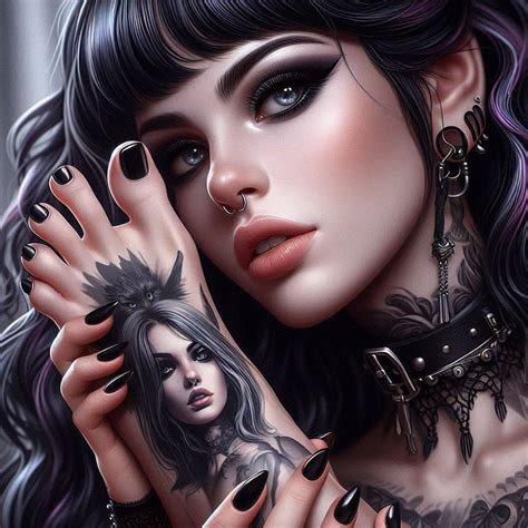 Goth Girl Feet By Solejob On Deviantart