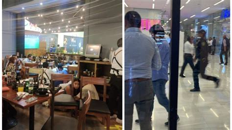 VIDEO Acabamos de oír balazos balacera en Starbucks de Plaza Carso deja muerto La