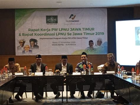 Gelar Rapat Koordinasi Dan Rapat Kerja Ini Agenda LPNU NU JATIM ONLINE