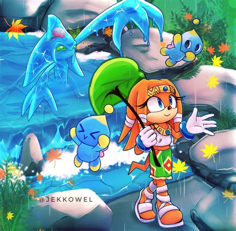 Tikal Chao N Chaos By Jekkowel On Deviantart