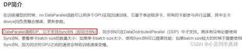 Data Parallel 的那些事儿（梯度计算、同步 Bn ） Csdn博客