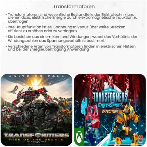 Transformatoren Wie Es Funktioniert Anwendung Vorteile