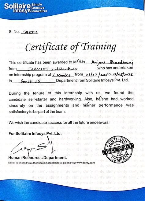 anjani bhardwaj on linkedin solitaireinfosys professionaldevelopment
