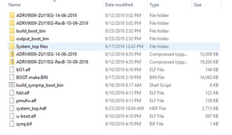 Errors Building Bootbin For Adrv9009 Zu11eg Som With Modified