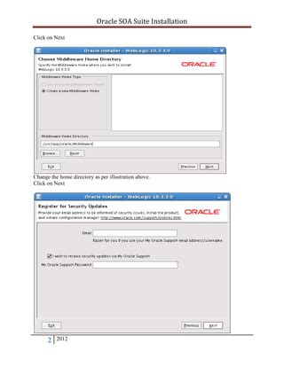 SOA Fusion Middleware Installation PDF