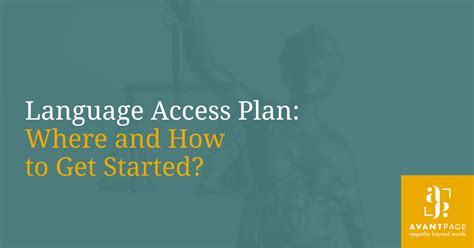 Language Access Plan Where And How To Get Started Avantpage Translations