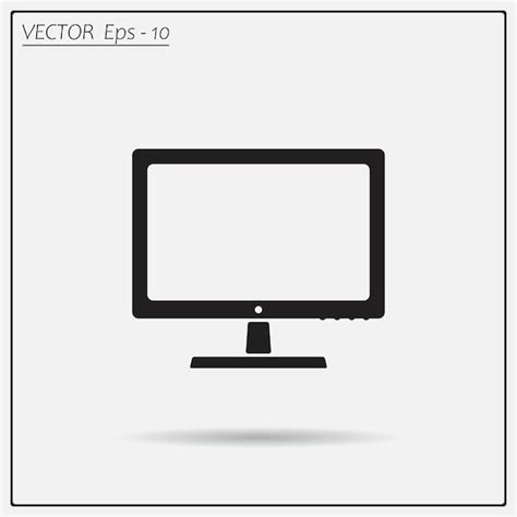 Premium Vector Computer Technology Symbol Vector Illustration On A Light Background Eps 10